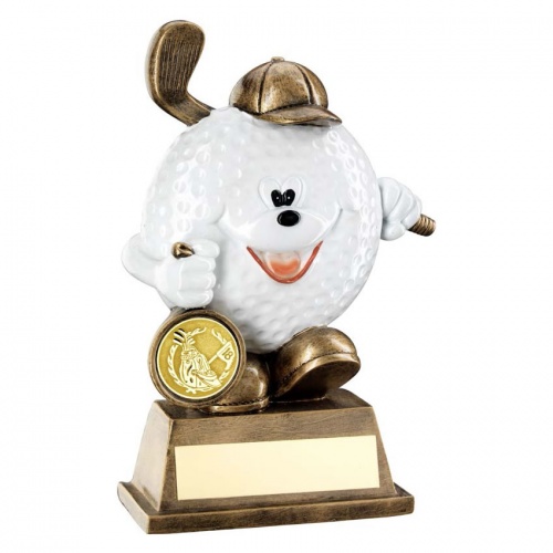 Resin Comedy Golf Ball Trophy RF102 - Awards Trophies Supplier