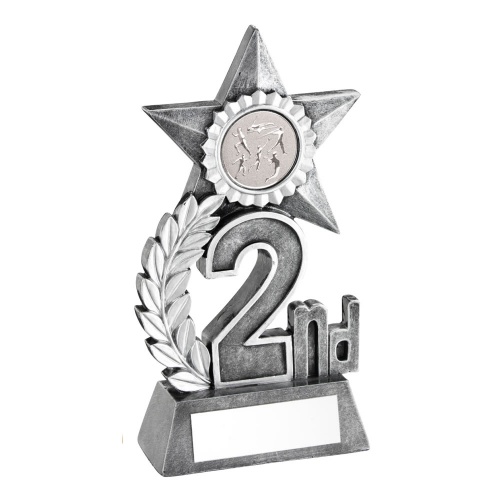 Resin Athletics 2nd Place Trophy - Awards Trophies Supplier