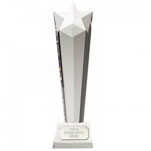 Crystal Towering Star Award - Awards Trophies Supplier