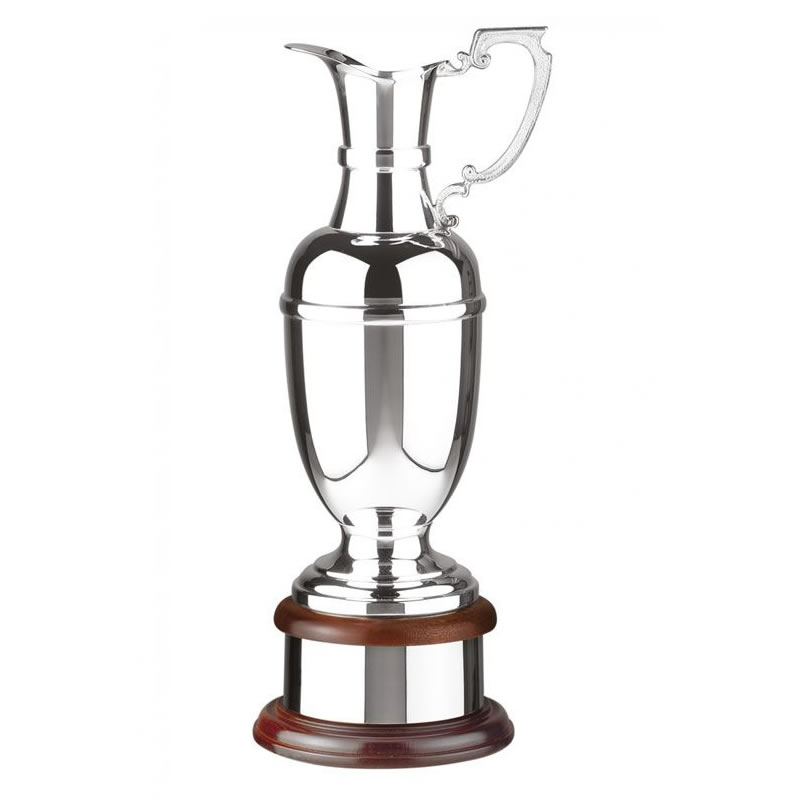 12.75in Silver Claret Jug Trophy with Custom Engraving - Awards ...