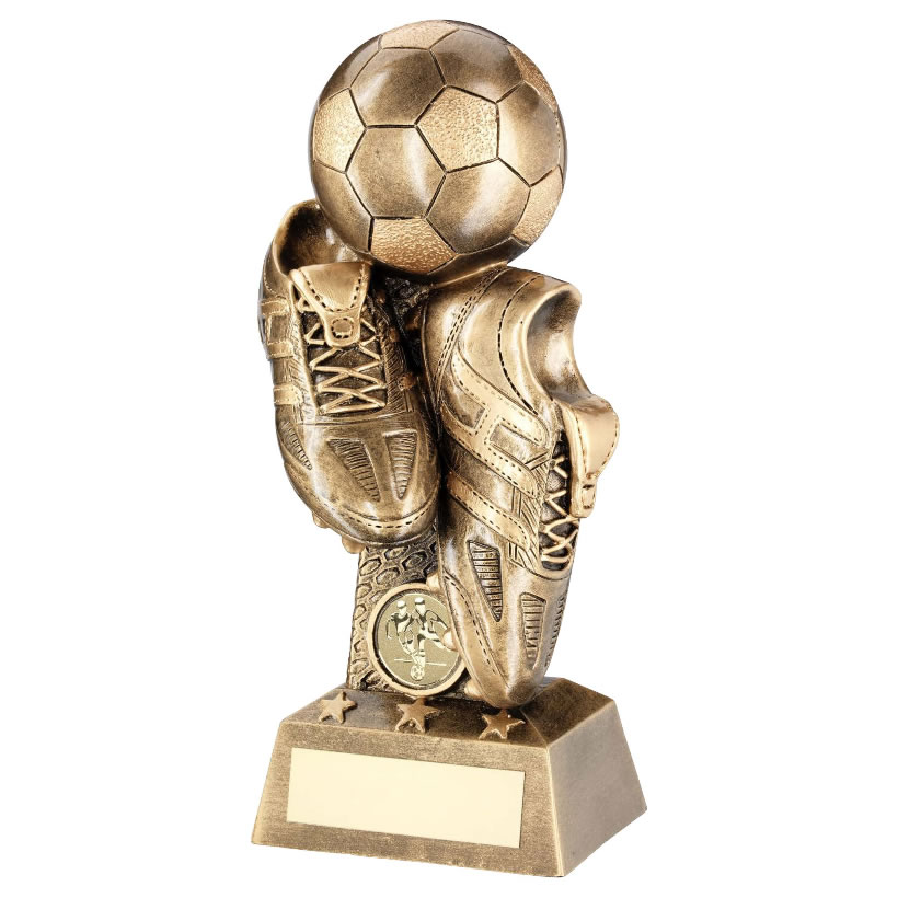 Football Ball & Boots Trophy RF213 - Awards Trophies Supplier