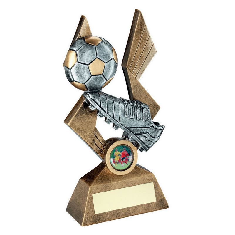 Football Ball & Boot Trophy RF391 - Awards Trophies Supplier