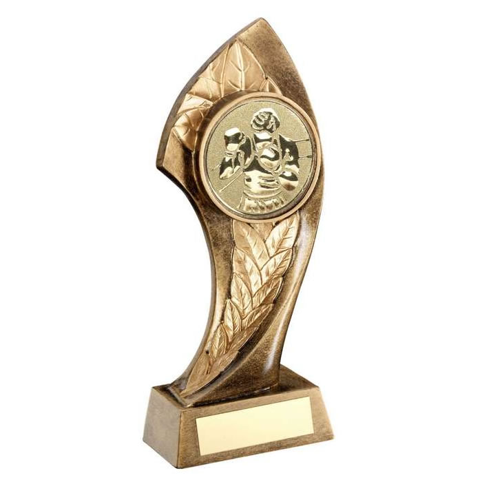 Boxing Twisted Laurel Leaf Trophy - Awards Trophies Supplier