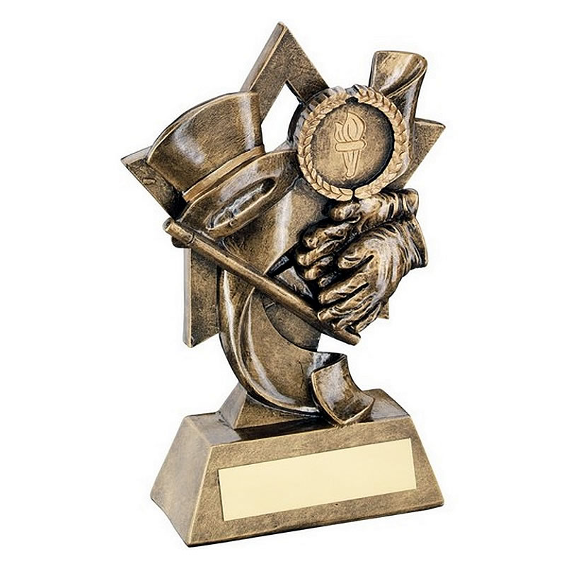 Performing Arts Star Trophy with Base Plaque - Awards Trophies Supplier