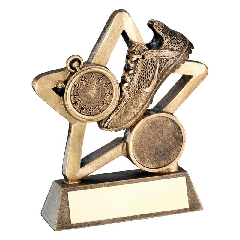 6.25in Resin Athletics Running Award with Custom Engraving - Awards ...