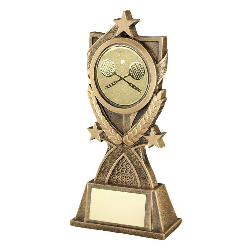Squash Stars and Wreath Trophy - Awards Trophies Supplier