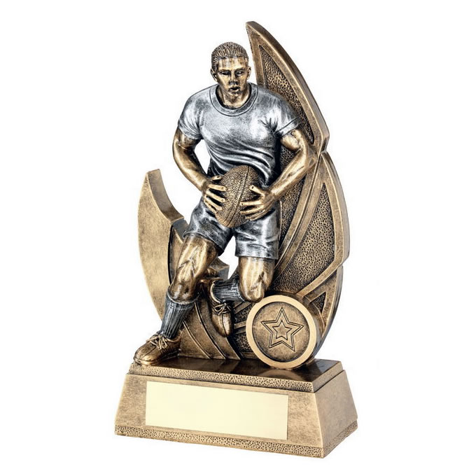Resin Rugby Player Trophy RF164 - Awards Trophies Supplier
