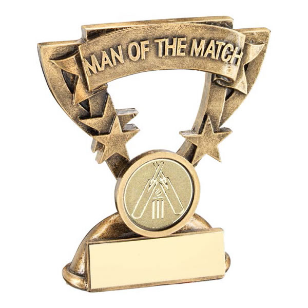 Cricket Man of the Match Trophy RF818 - Awards Trophies Supplier
