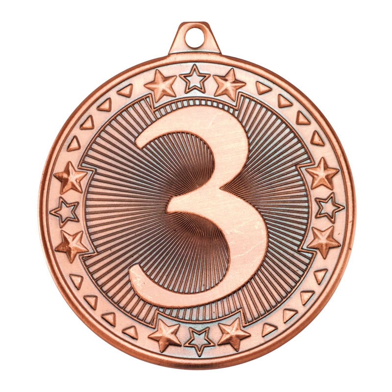 50mm Bronze 3rd Place Medal M84 - Awards Trophies Supplier
