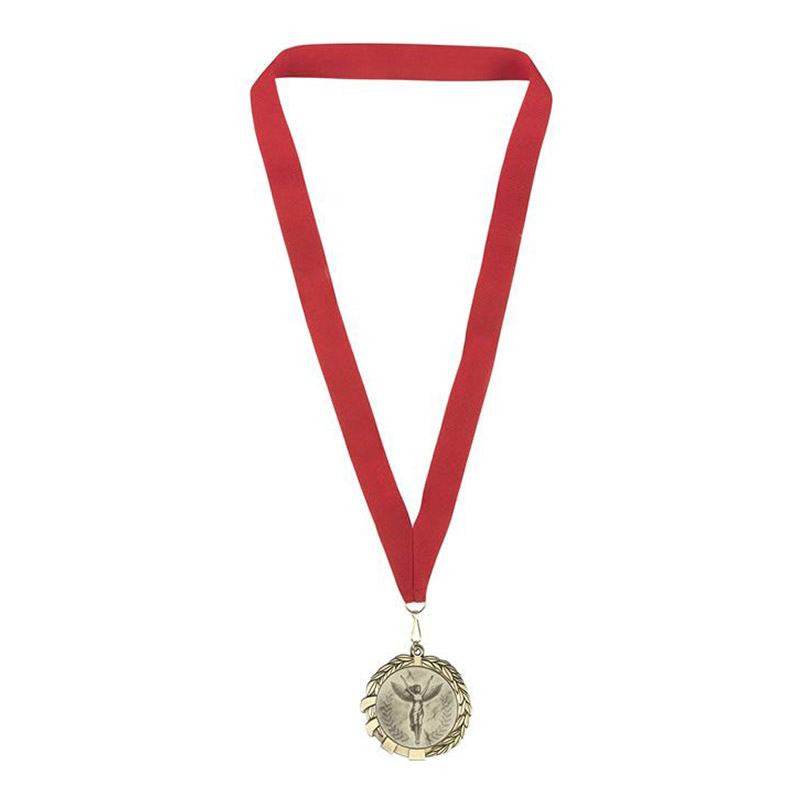 Red Medal Ribbons with Clasps - Awards Trophies Supplier