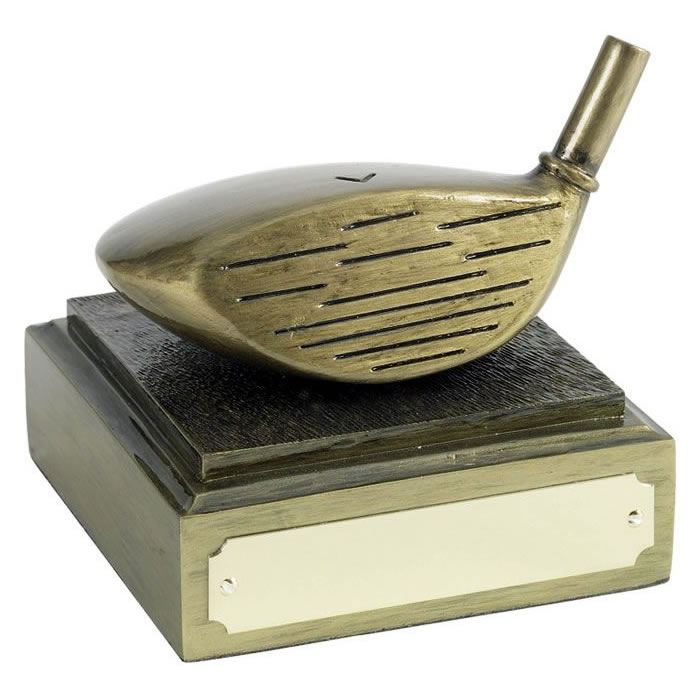 Resin Gold Golf Longest Drive Award - Awards Trophies Supplier