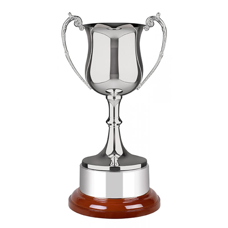 Nickel Plated Georgian Trophy SNW08 - Awards Trophies Supplier