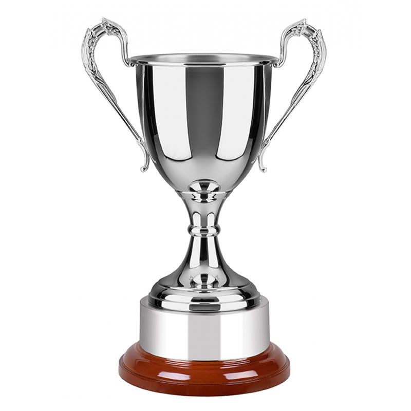 Nickel Plated 'Warwickshire' Trophy SNW12 - Awards Trophies Supplier